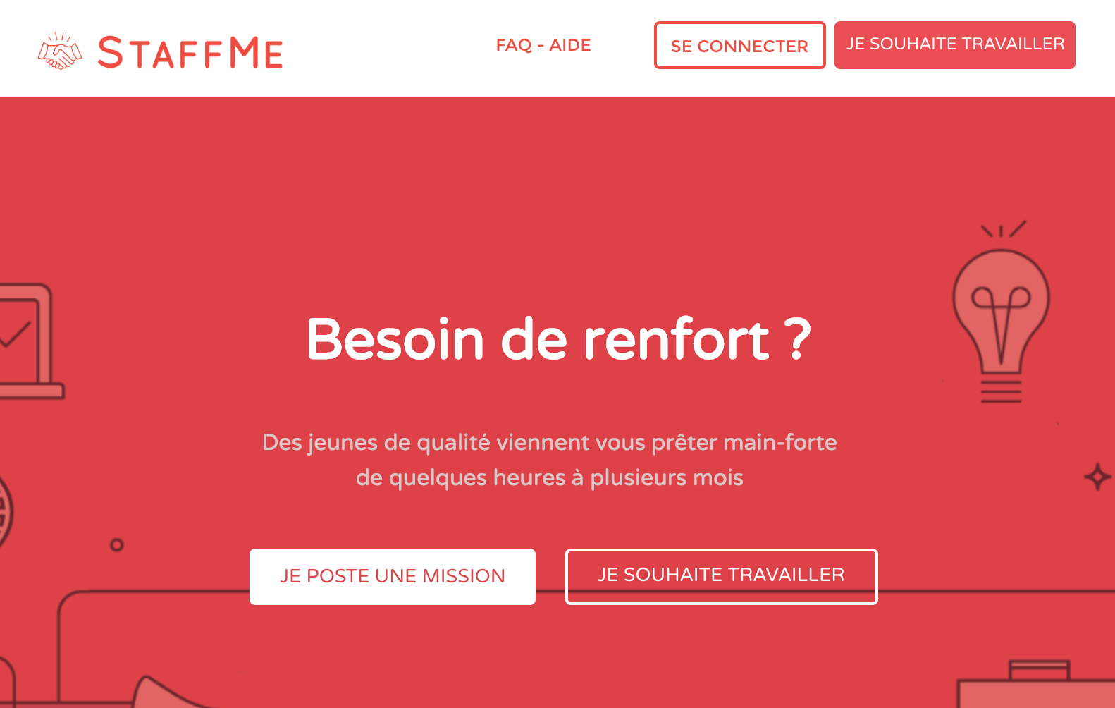 StaffMe - Les compétences des jeunes au service des entreprises