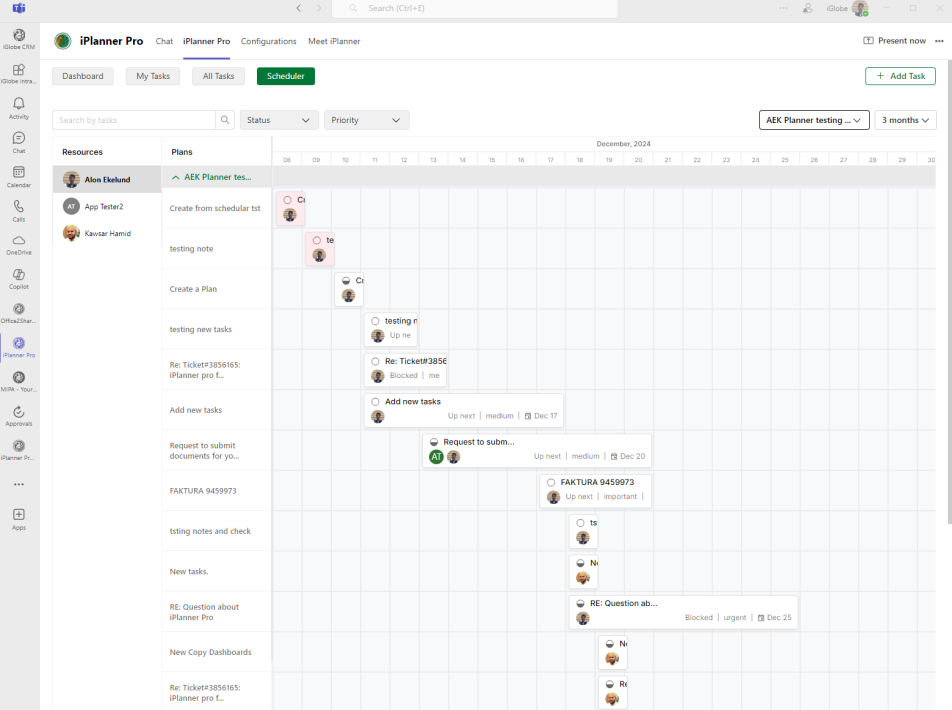 iPlanner for Office 365 Planner
