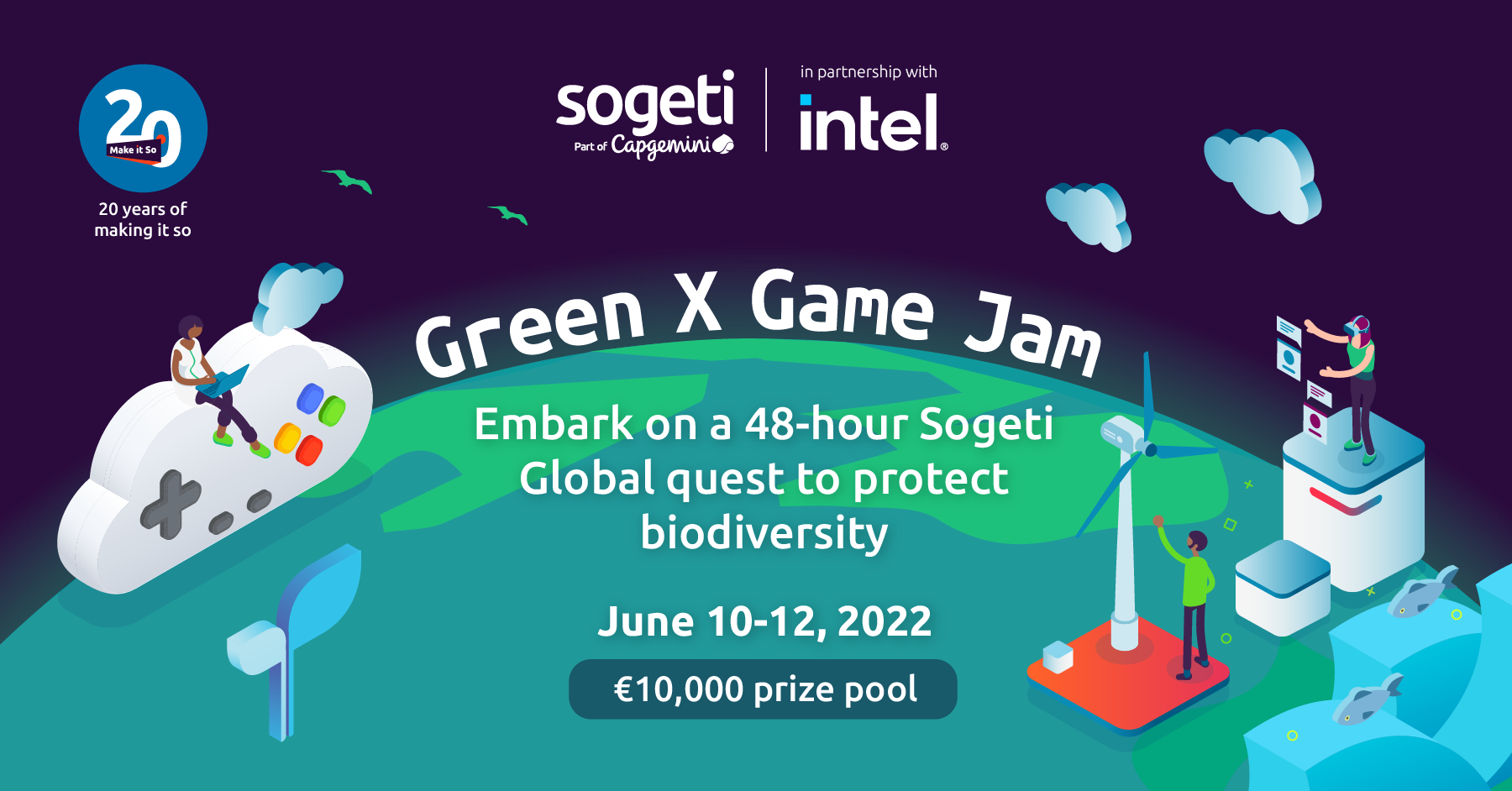 Sogeti Green X Game Jam | June 10-12, 2022