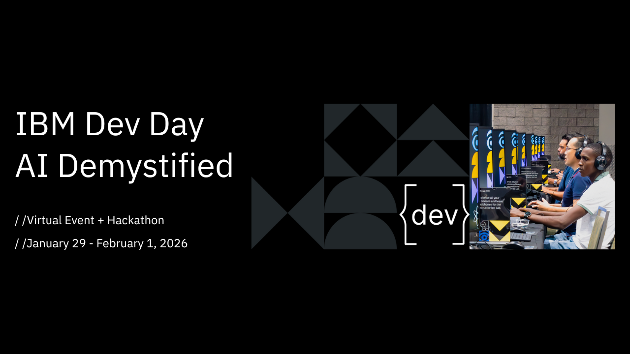 IBM Dev Day: AI Demystified