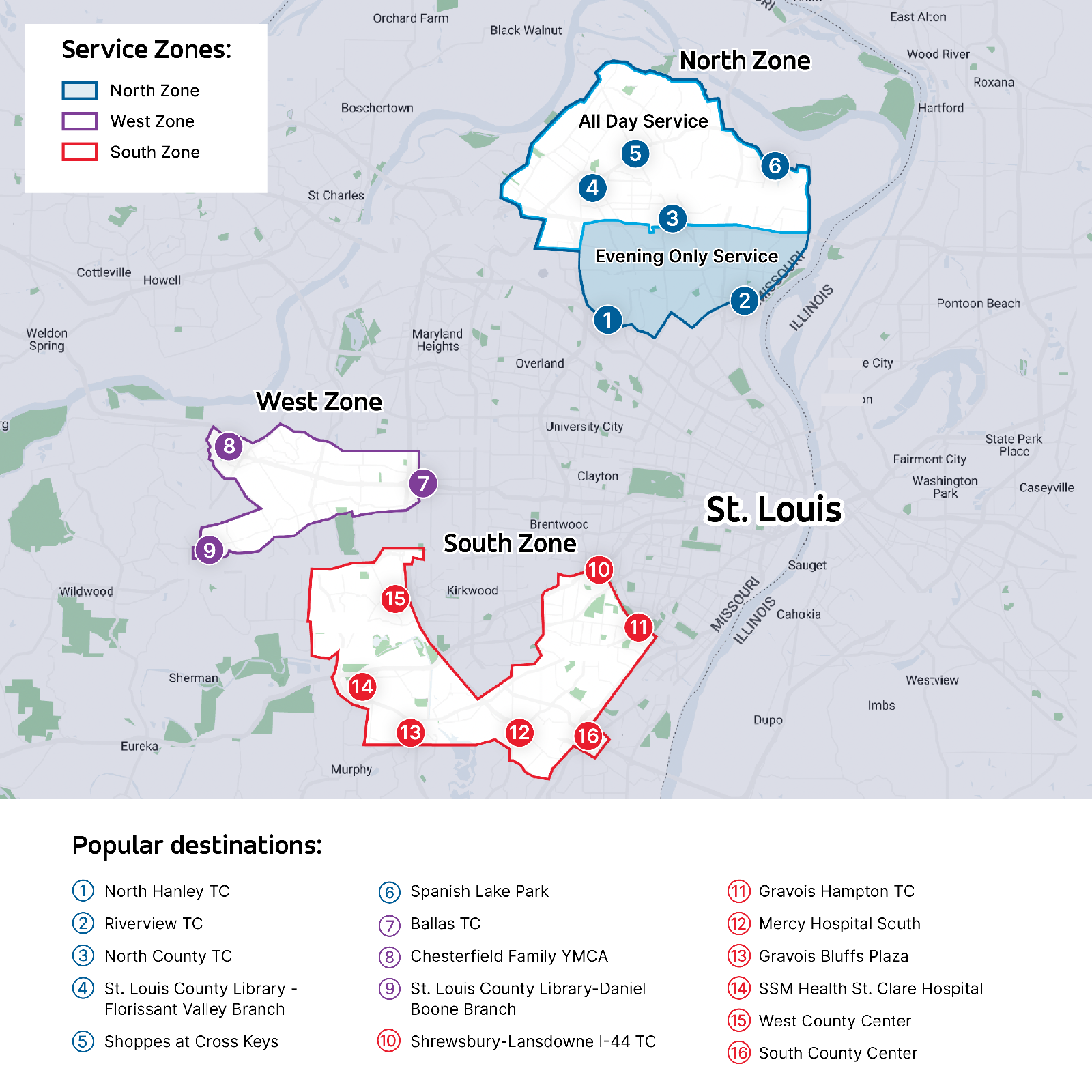 Via Metro STL | On-Demand Rideshare in St. Louis from Via