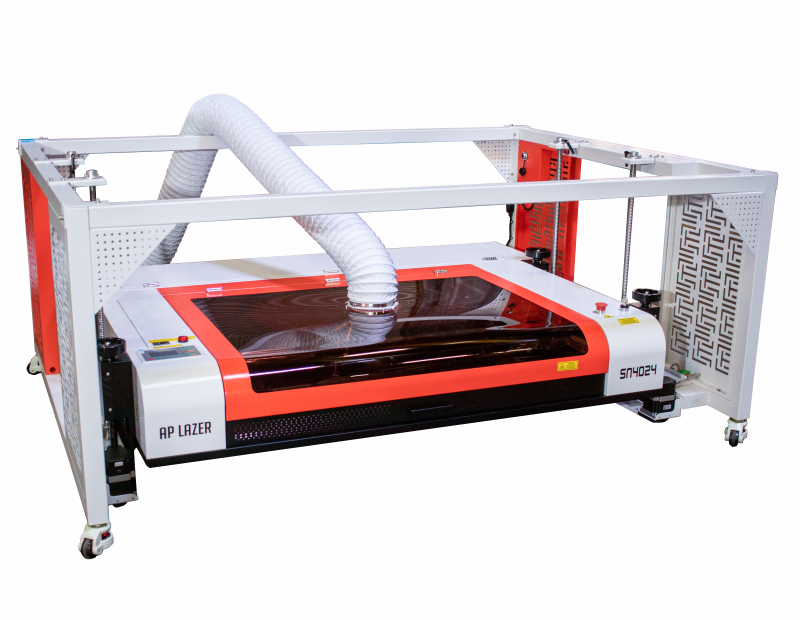 AP Lazer Patented CO2 Laser Cutting & Engraving Machine