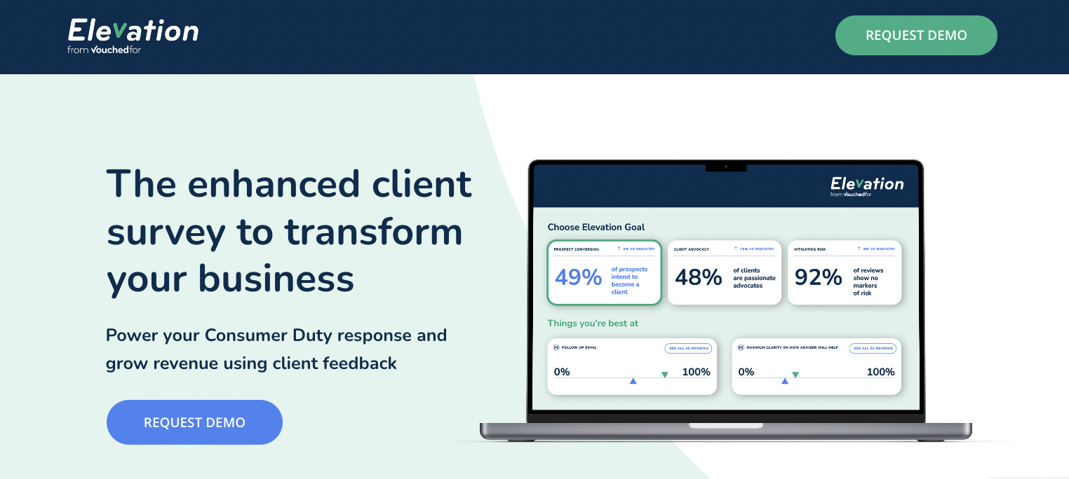 Elevation By VouchedFor: The enhanced client survey to transform your ...