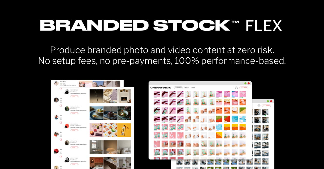 Branded Stock™ Flex | Produce Photos & Videos At No Risk