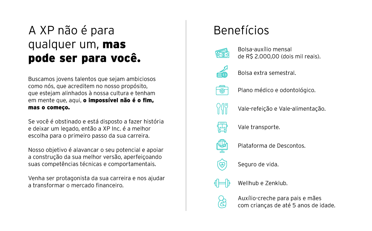 Programa de Estágio XP Inc.