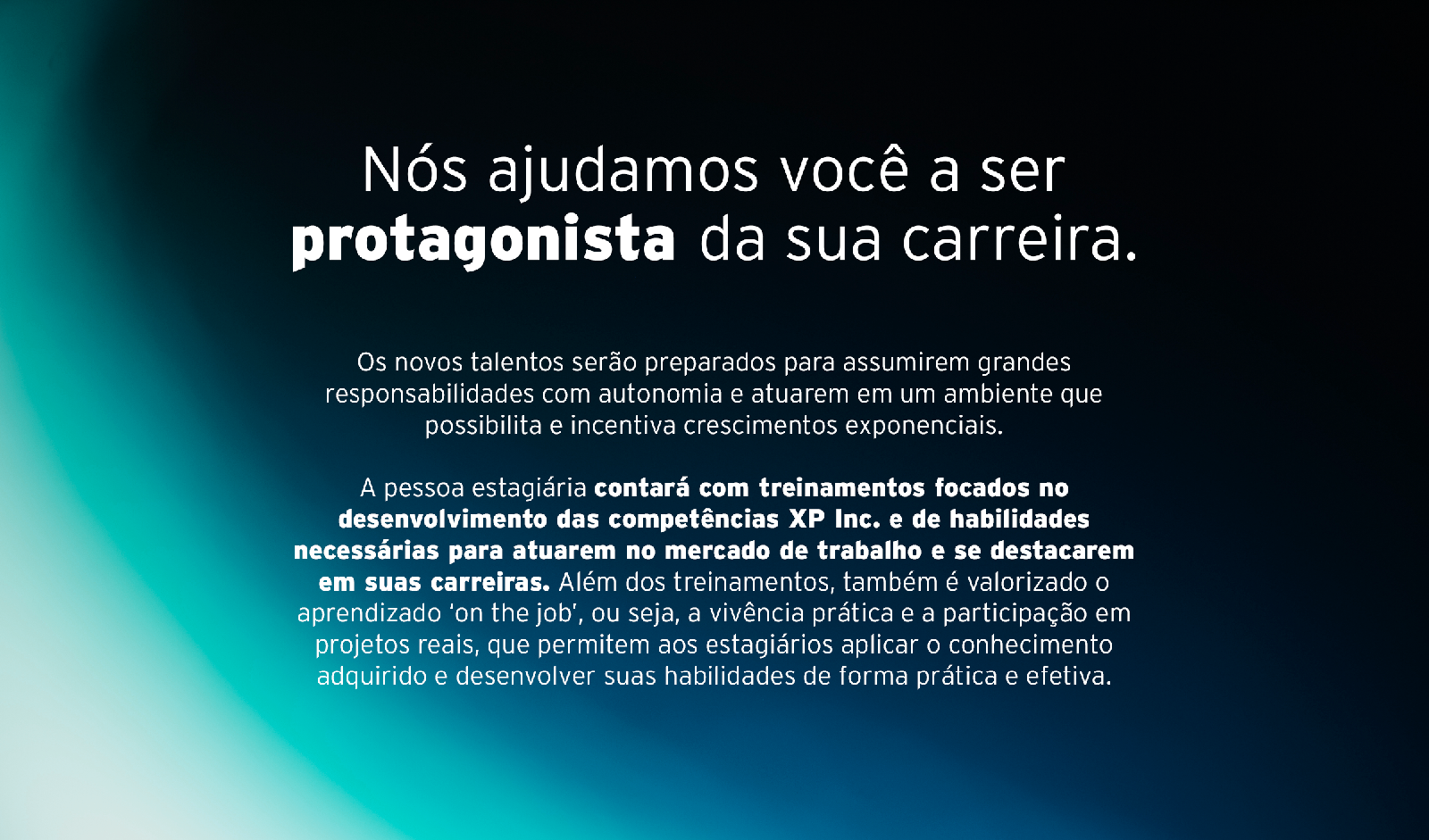 Programa de Estágio XP Inc.