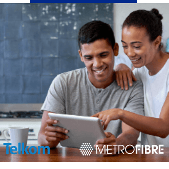Telkom Uncapped Fibre Internet Deals Over The Metrofibre Network