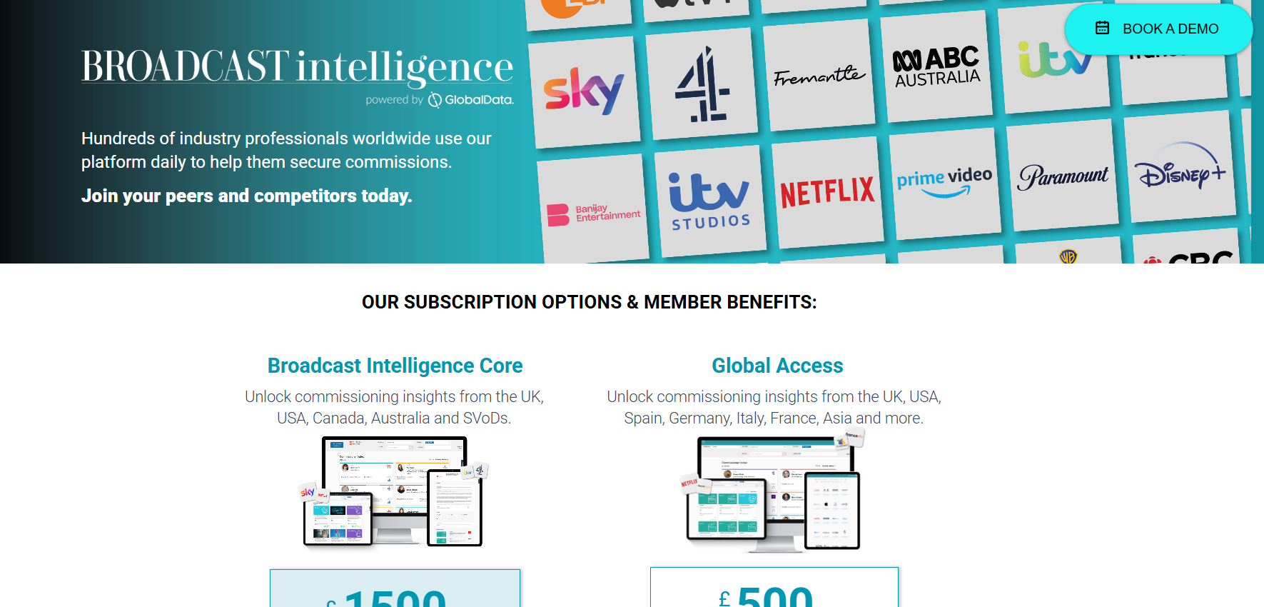 Broadcast Intelligence Subscriptions