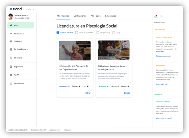 UCAD Universidad En Línea - Licenciaturas con Validez Oficial