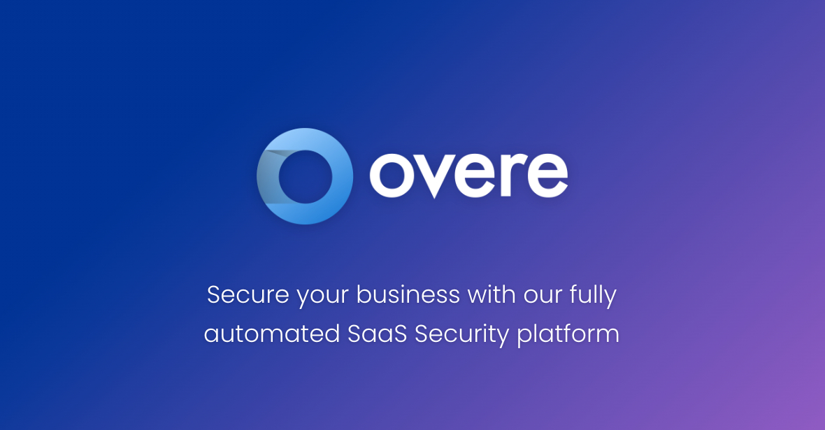 Overe.io - Automated SaaS Security