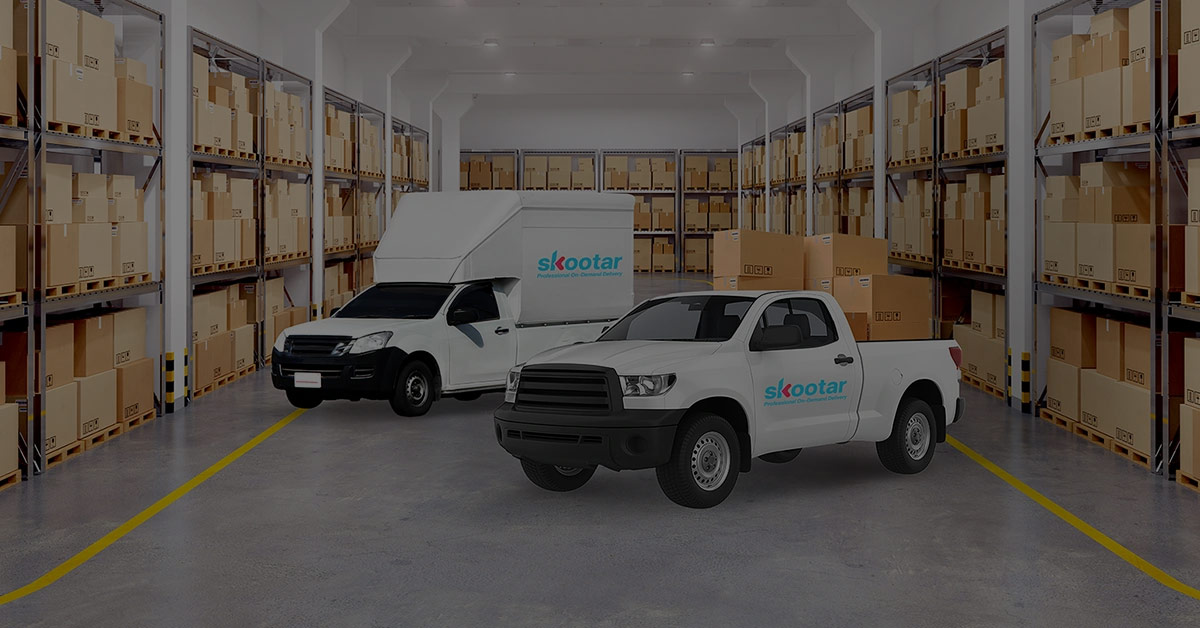 Deliver bulky & large items by pick-up trucks.