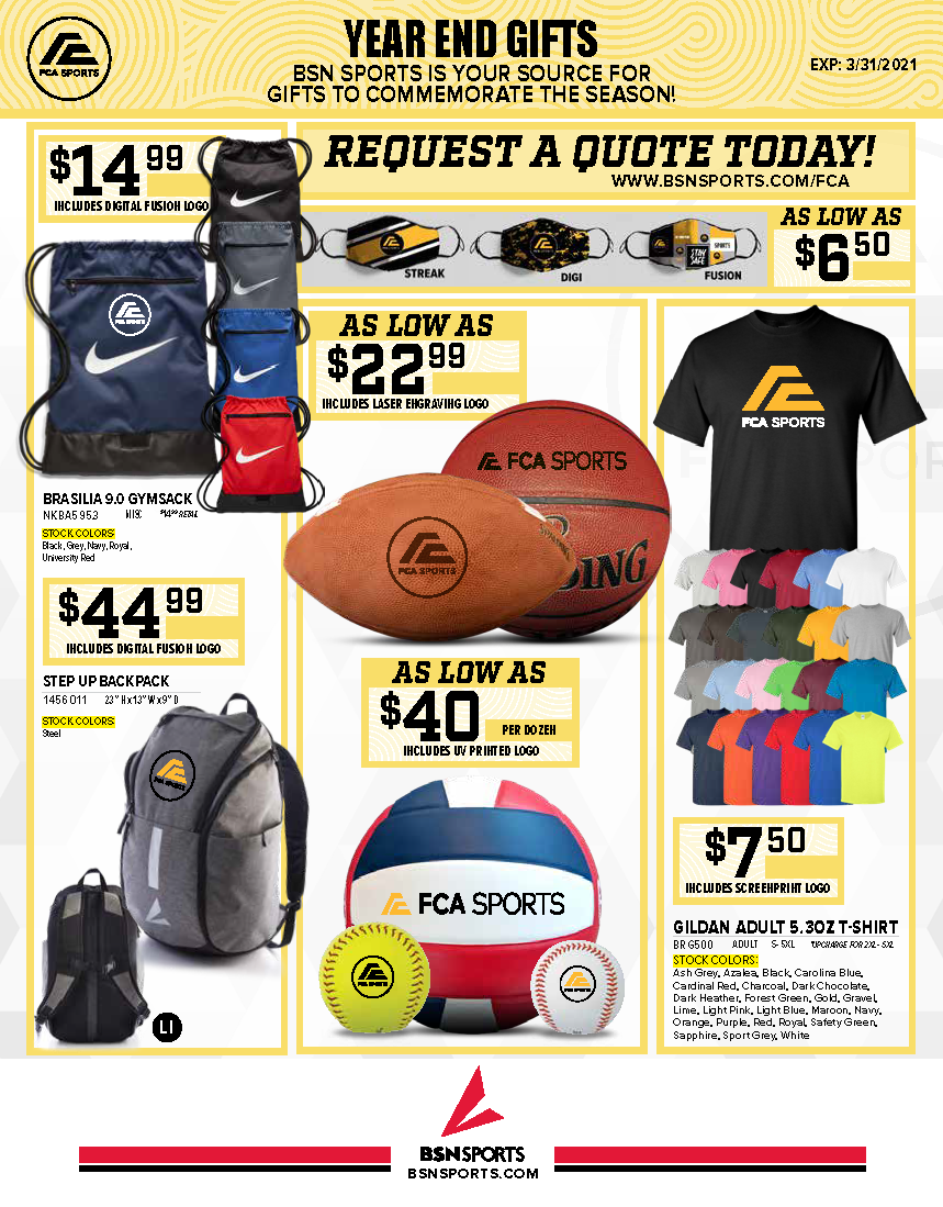 BSN SPORTS | FCA SPORTS