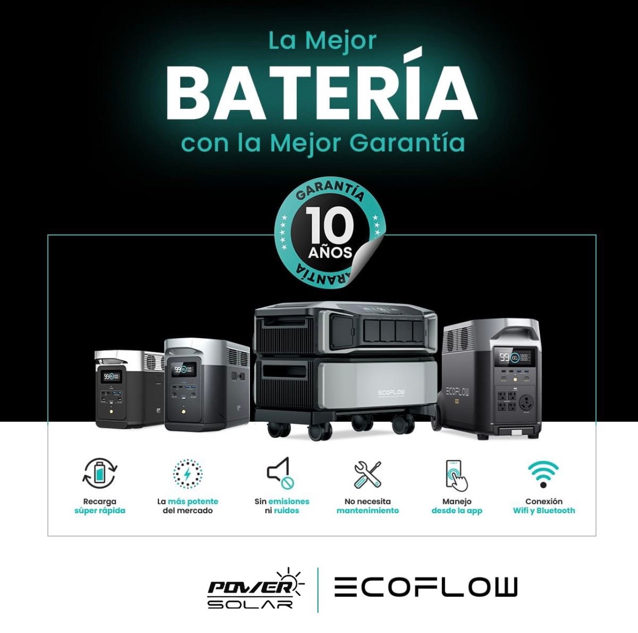 EcoFlow Puerto Rico | Batería para apartamentos | Power Solar
