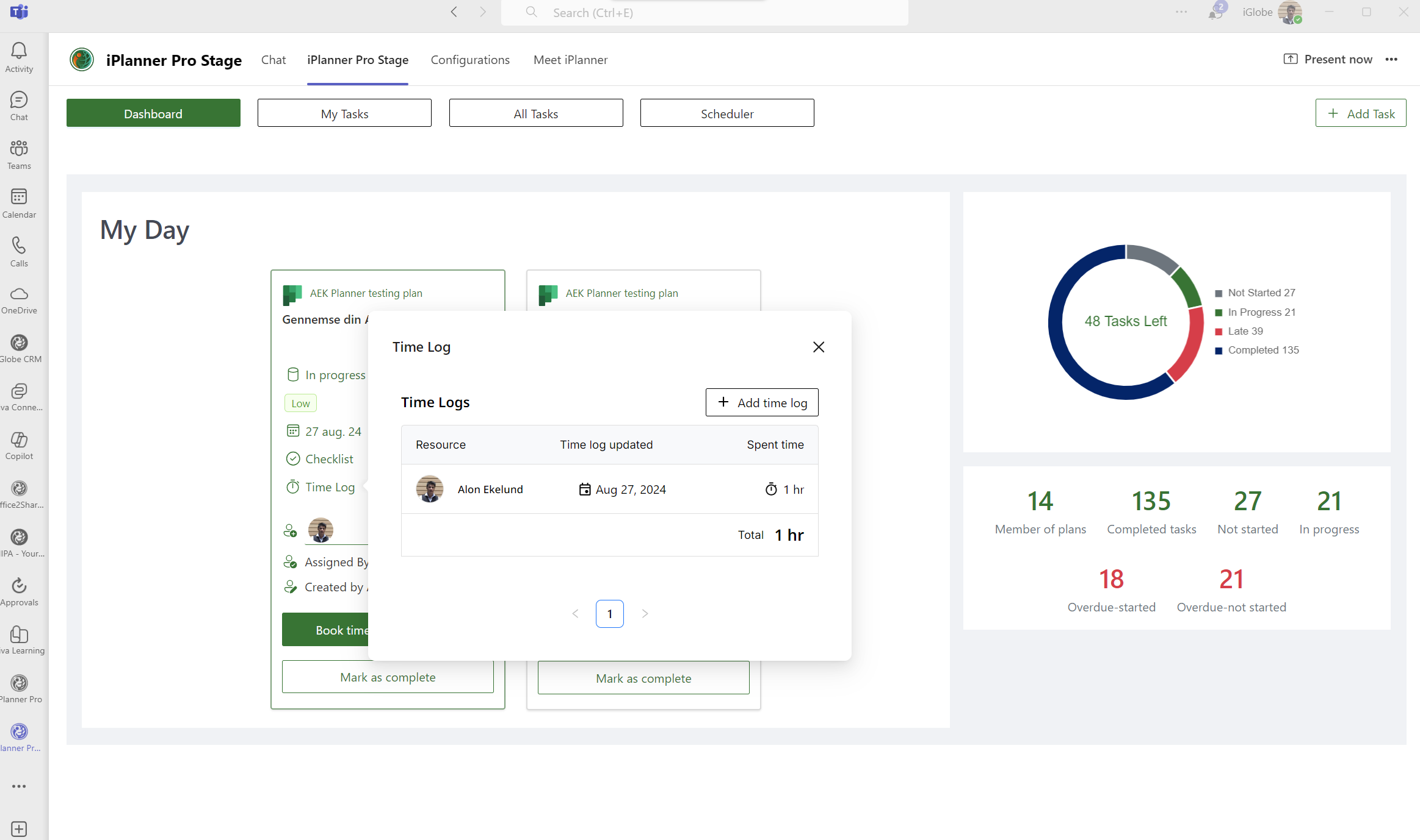 iPlanner for Office 365 Planner