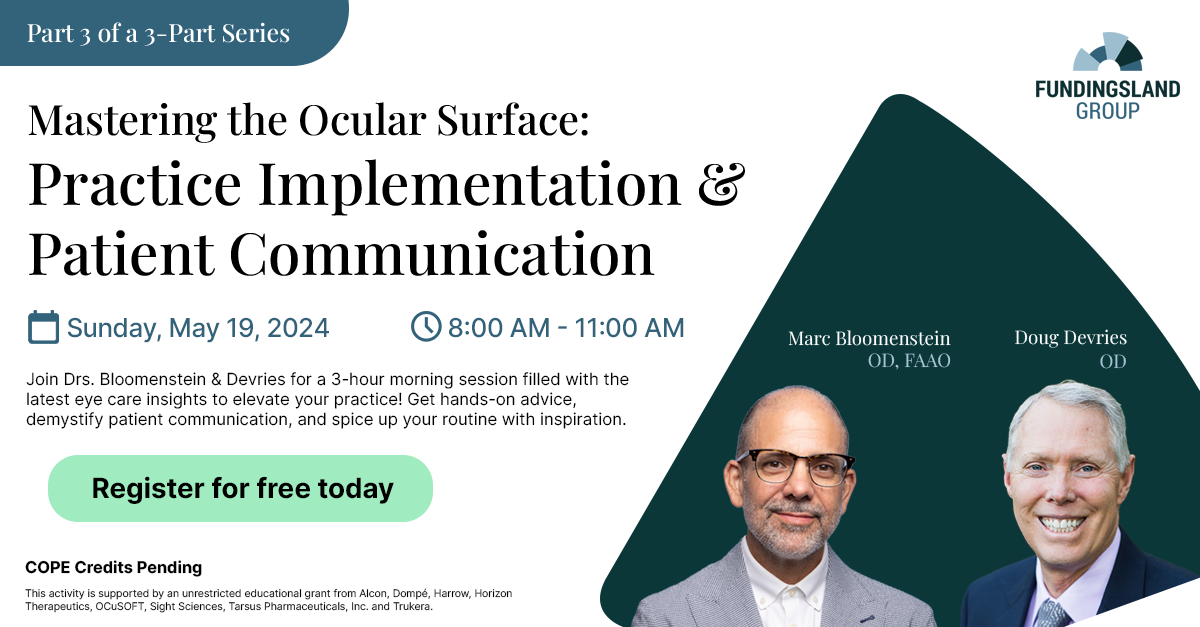 Mastering the Ocular Surface: Practice Implementation & Patient ...