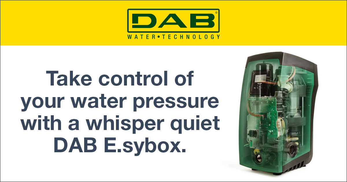 DAB Esybox water pressure systems