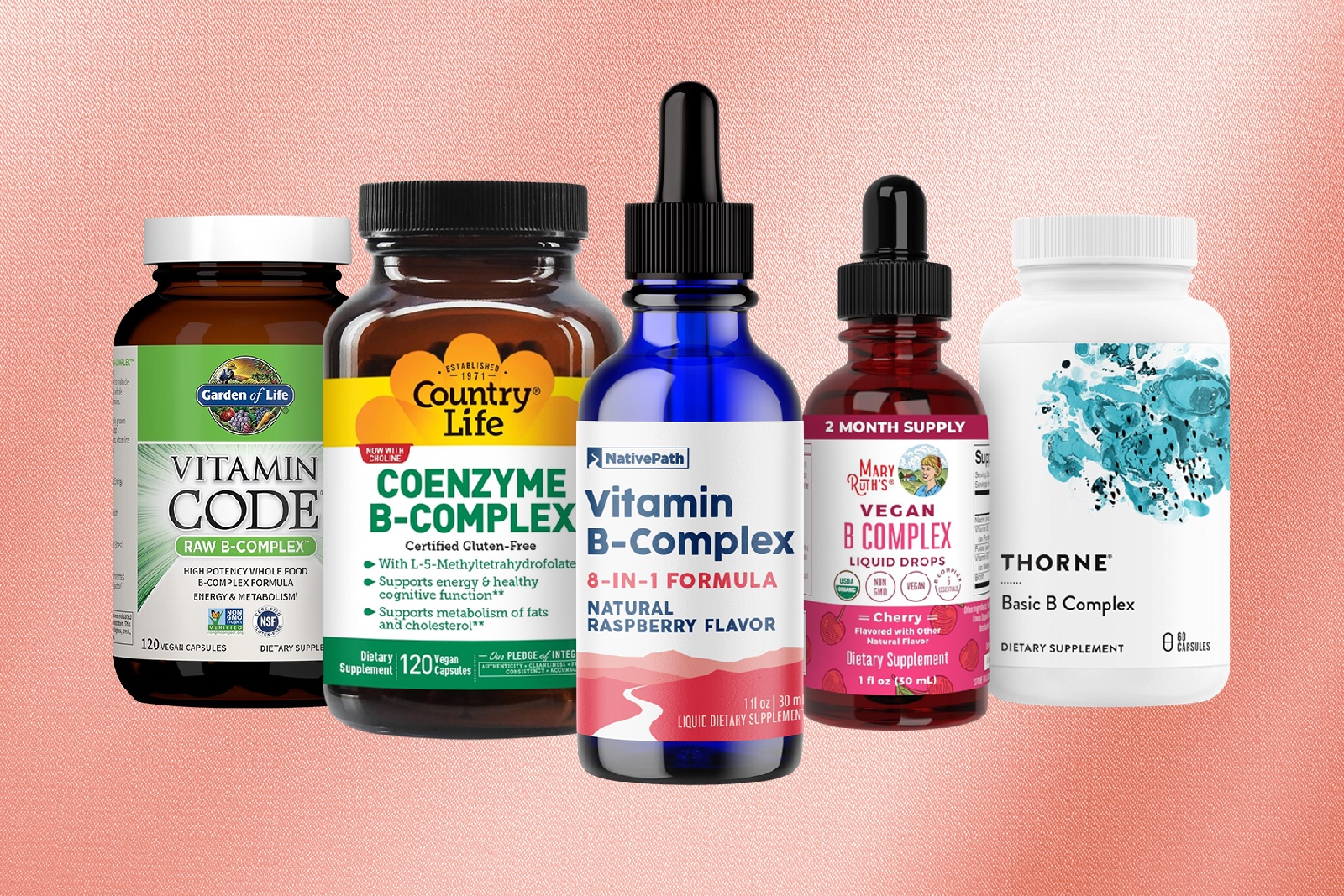 5 Best Vitamin B-Complex Supplements in 2025