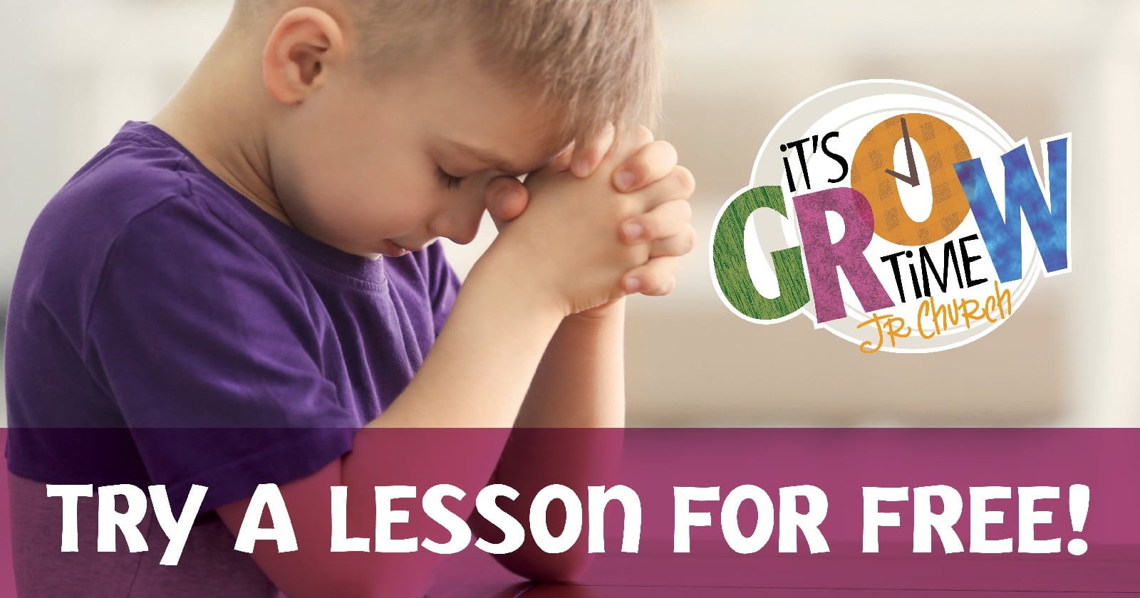 Children's Church Curriculum - It's Grow Time Jr. Church