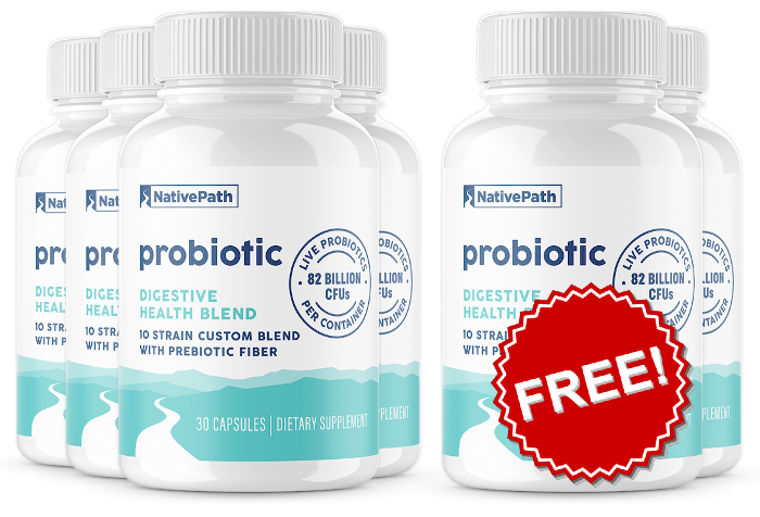 NativePath Probiotic - 2 FREE Bottles