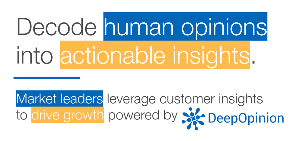 DeepOpinion | Decode Human Opinions into Actionable Insights