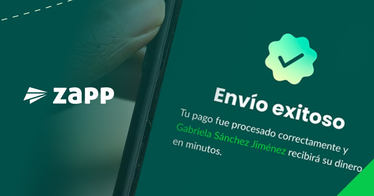 Zapp: Envía Dinero a México desde WhatsApp | $0 Comisión Inicial