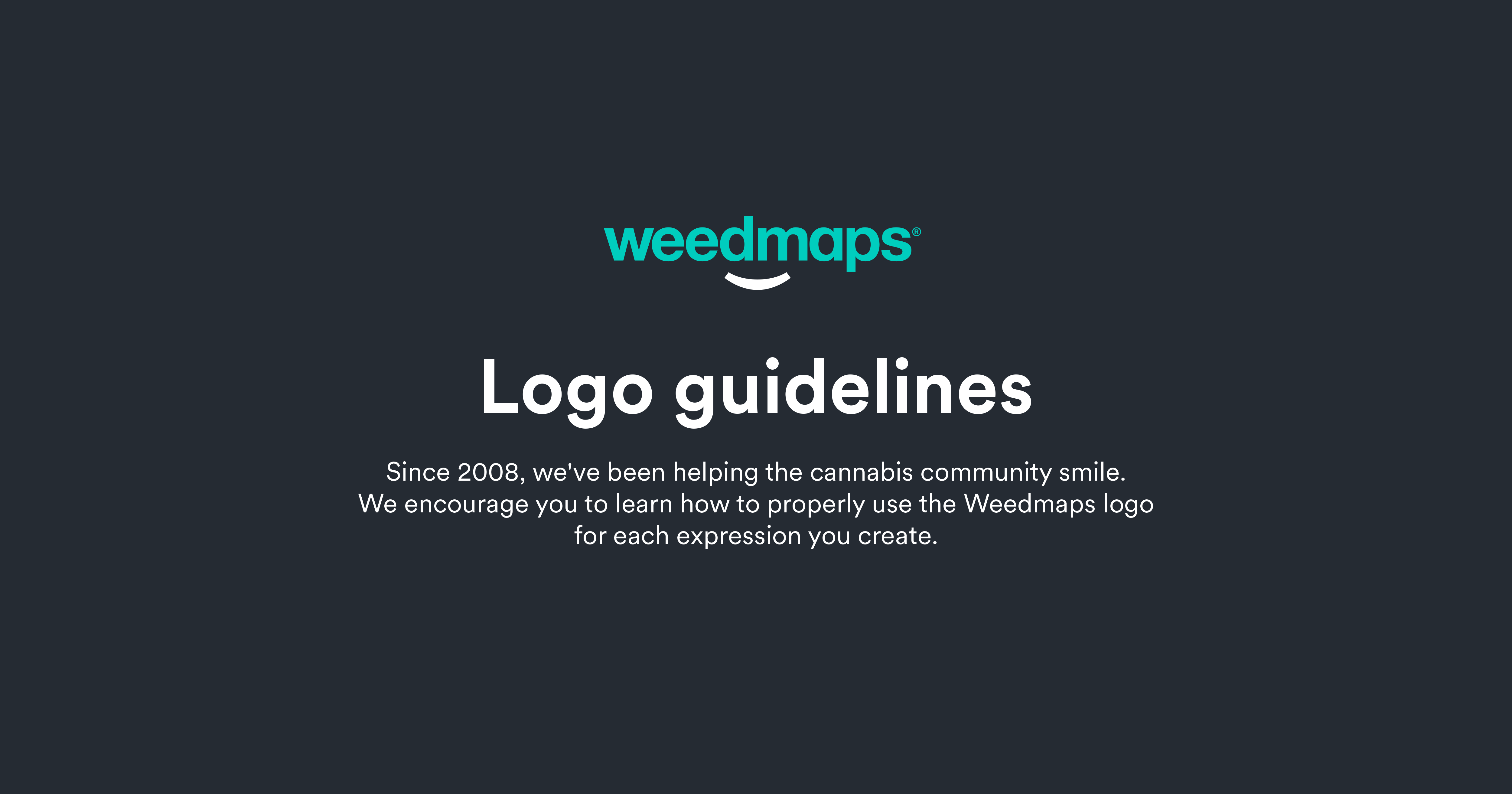 Weedmaps Logo Guidelines