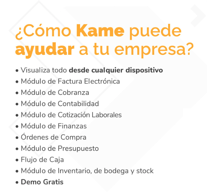 Kame ERP - ERP Todo Incluido