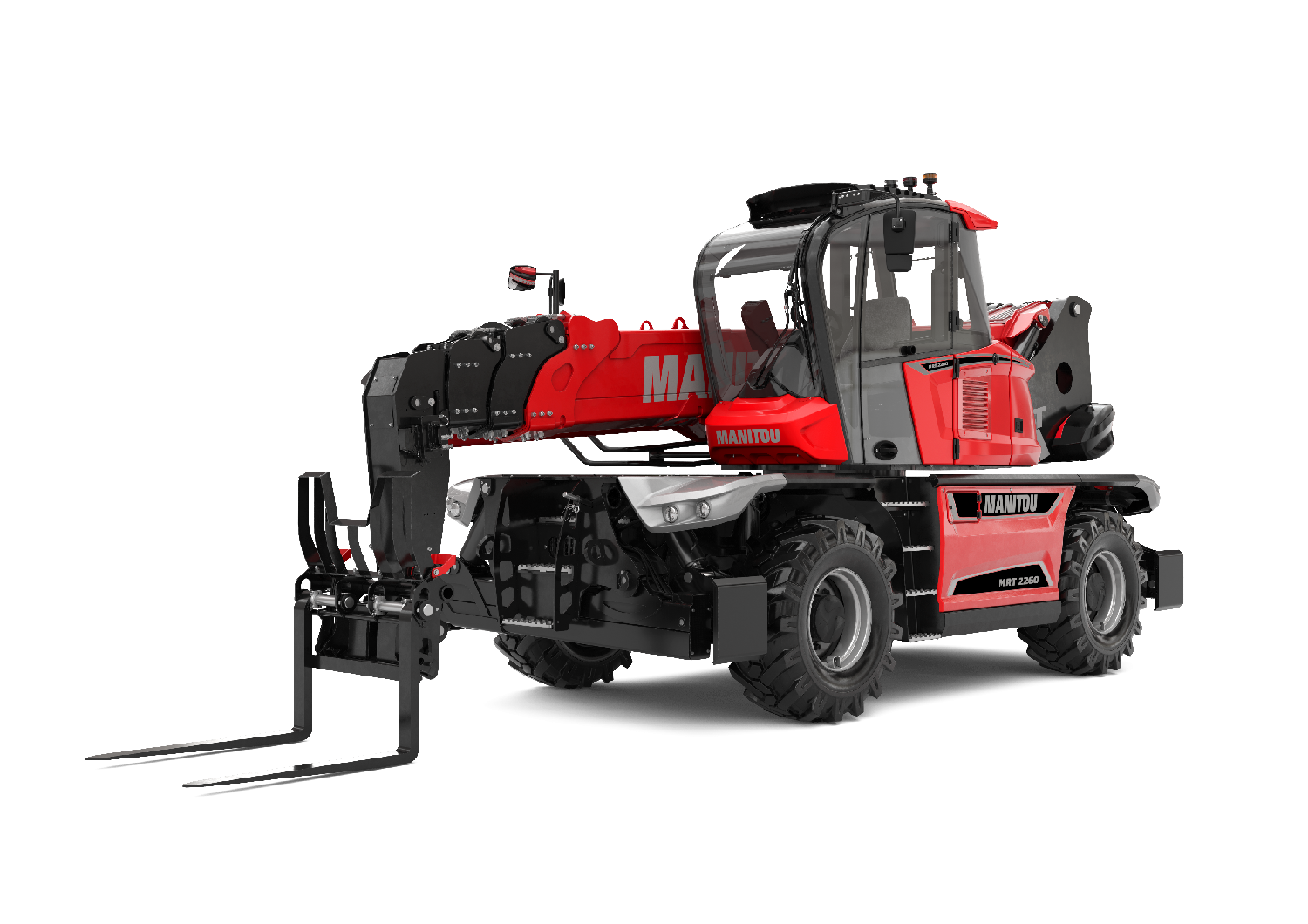 Manitou new Rotating Telehandler - MRT Vision